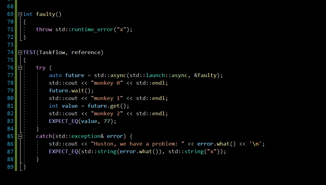 Deadlock on exception throw · Issue #479 · taskflow/taskflow · GitHub