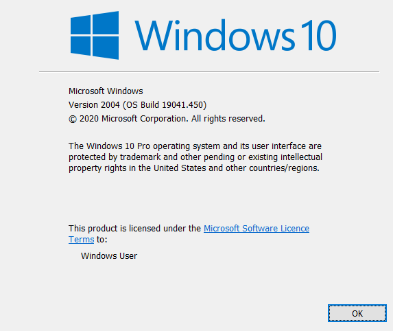 After windows update ( W10 2004 ) on the host the RDP file generated by remote app no longer ...