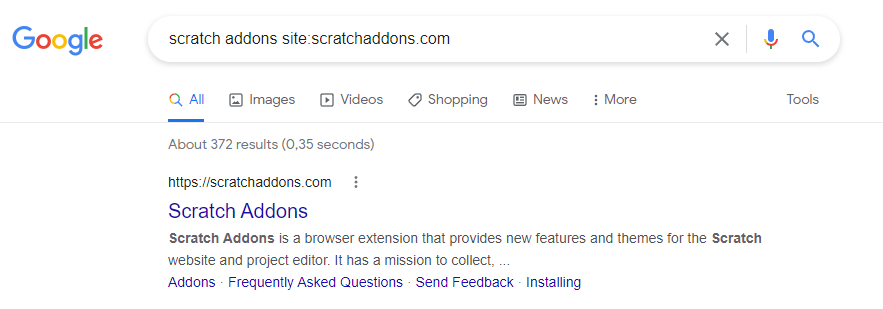 SEO / crawling problem · Issue #34 · ScratchAddons/website-v2 · GitHub