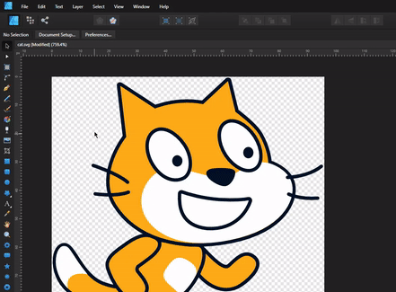 Reshape tool should not move shape when shape dragged · Issue #899 · scratchfoundation/scratch ...