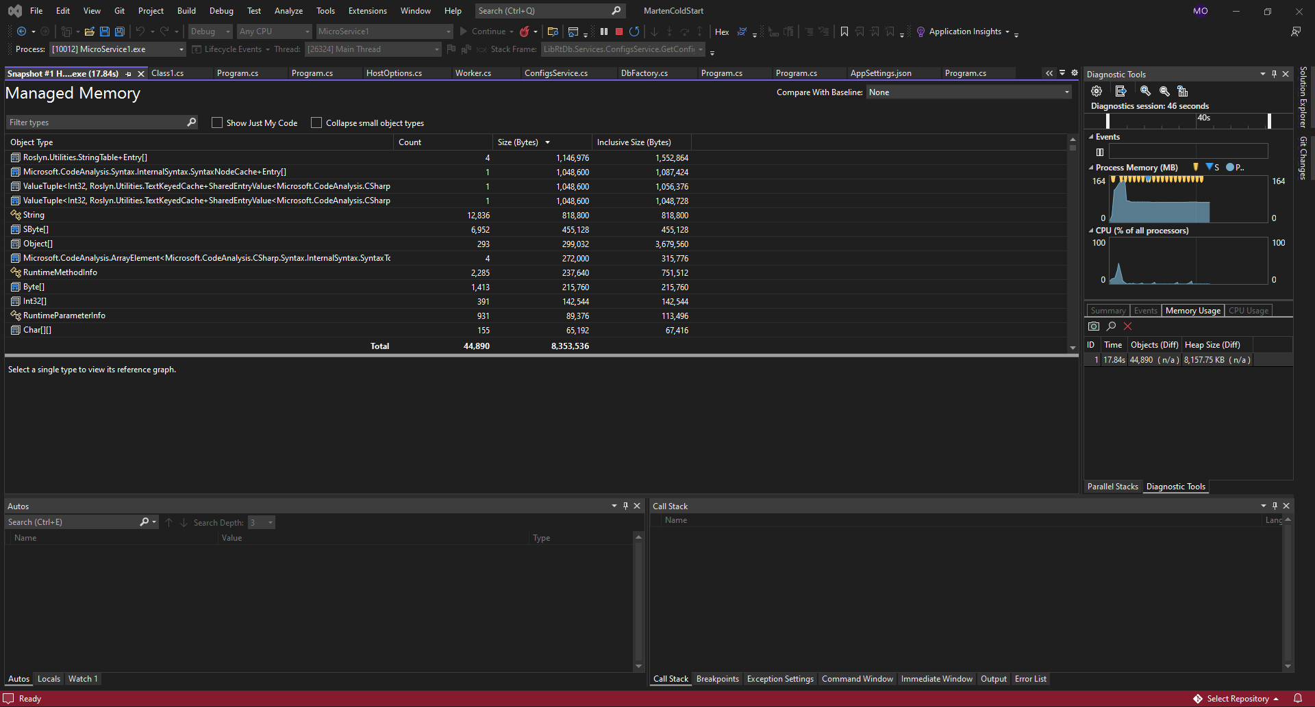 Memory Consumption · Issue #2165 · JasperFx/marten · GitHub
