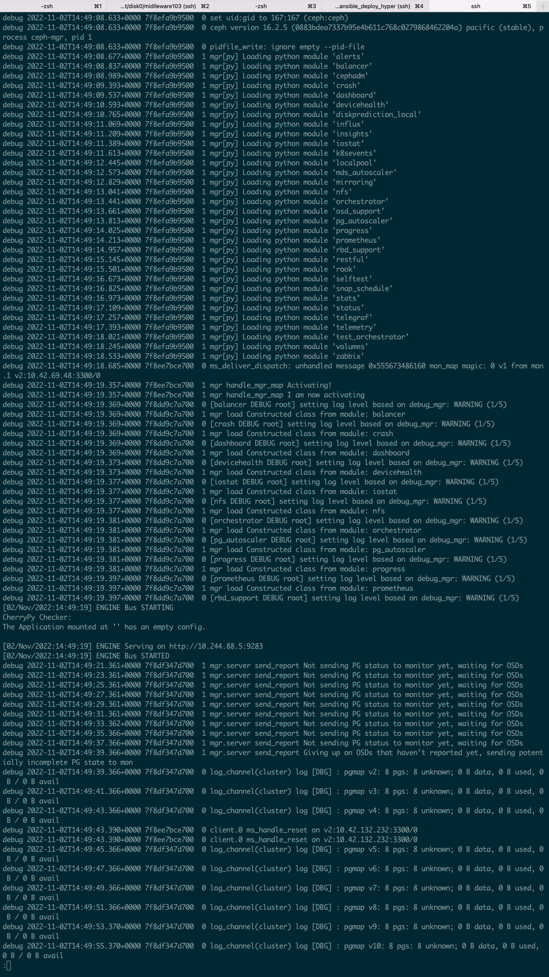 rook-ceph not starting properly on kylin V10 SP1 · Issue #11253 · rook ...
