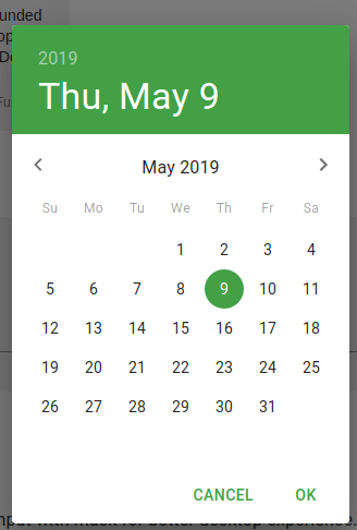 Feature request: Quick month selection · Issue #938 · mui/material-ui ...