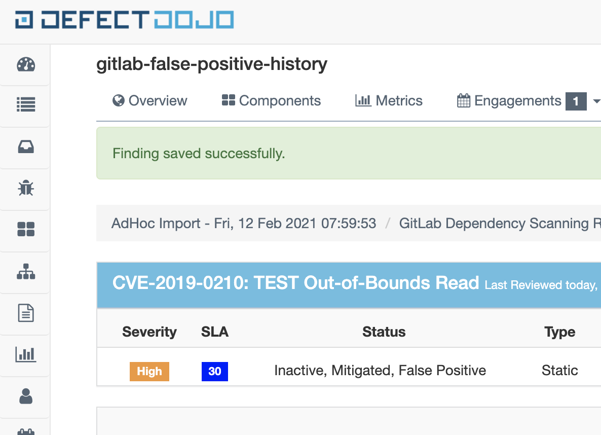 False positive history is not working with reimport-scan API · Issue #3848 · DefectDojo/django ...