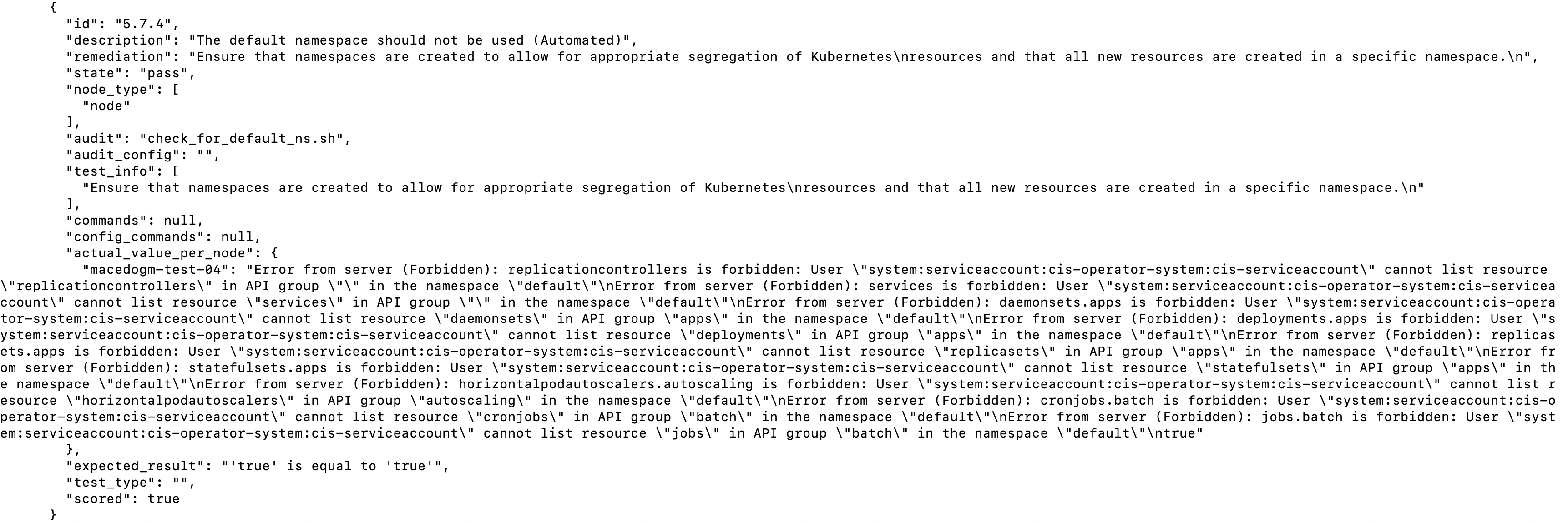 [BUG] CIS scan 5.7.4 fails on RKE1 custom hardened cluster · Issue #40818 · rancher/rancher · GitHub