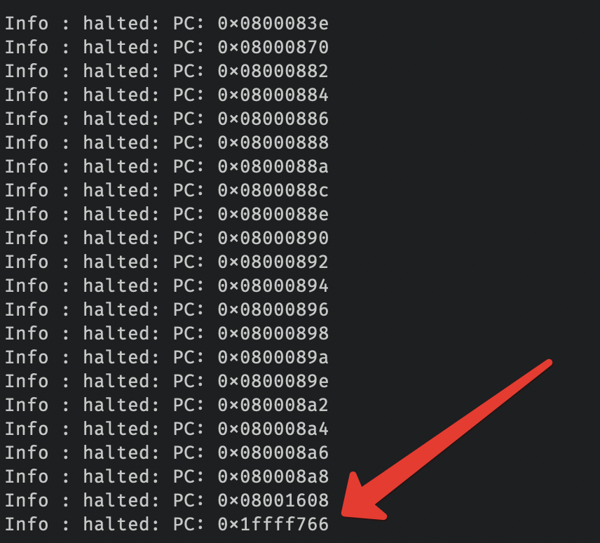 Panic when running on STM32F103RCT6 · Issue #166 · rtic-rs/rtic · GitHub