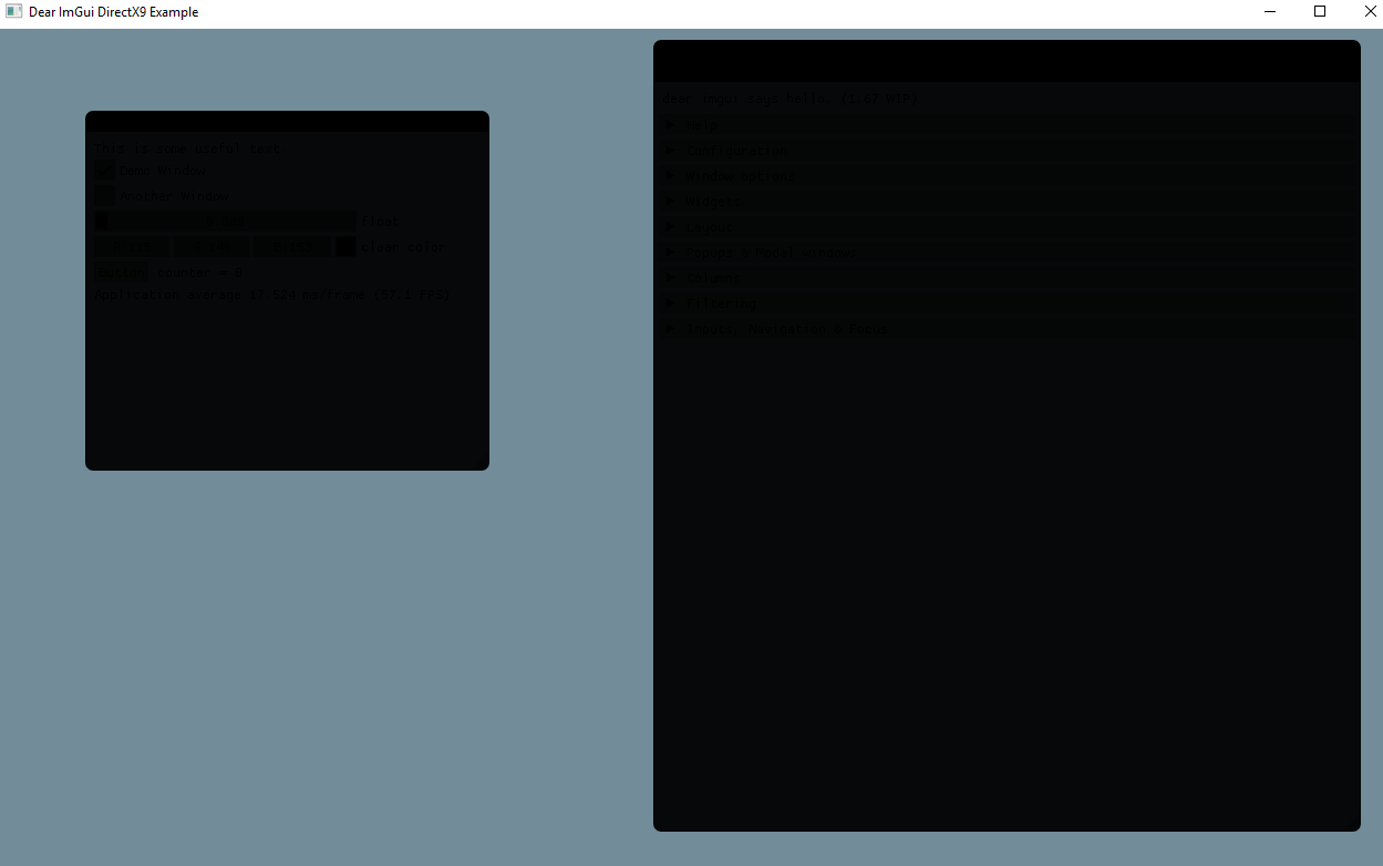 Direct3D D3DRS_FOGENABLE enabled affects ImGui UI's · Issue #2288 · ocornut/imgui · GitHub