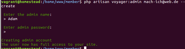 How to create seperate user_admin table? · Issue #2568 · thedevdojo/voyager · GitHub