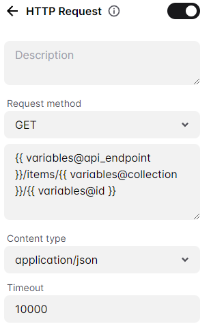 Can't use variables in HTTP request block settings in `dev` branch · Issue #695 · AutomaApp ...