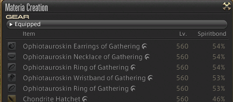 [Feature Request] Precise spiritbond values in materia extraction ...