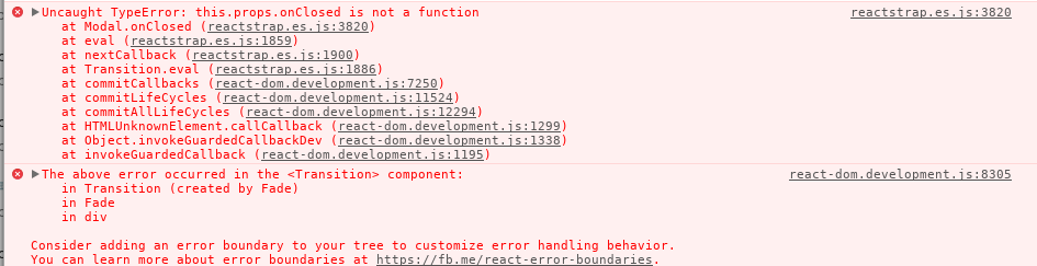 Modal Corrupt After Multiple Clicks On Modalfooter Buttons · Issue 530 · Reactstrapreactstrap