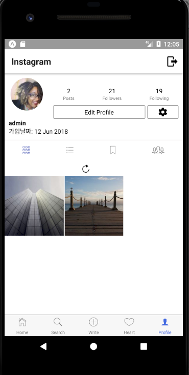 GitHub - HyunJu1/react-native-instagram: :helicopter: React-native를 활용한 ...
