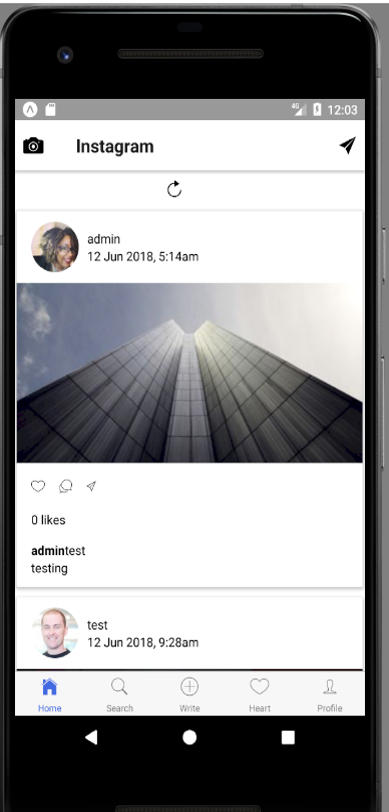GitHub - HyunJu1/react-native-instagram: :helicopter: React-native를 활용한 ...