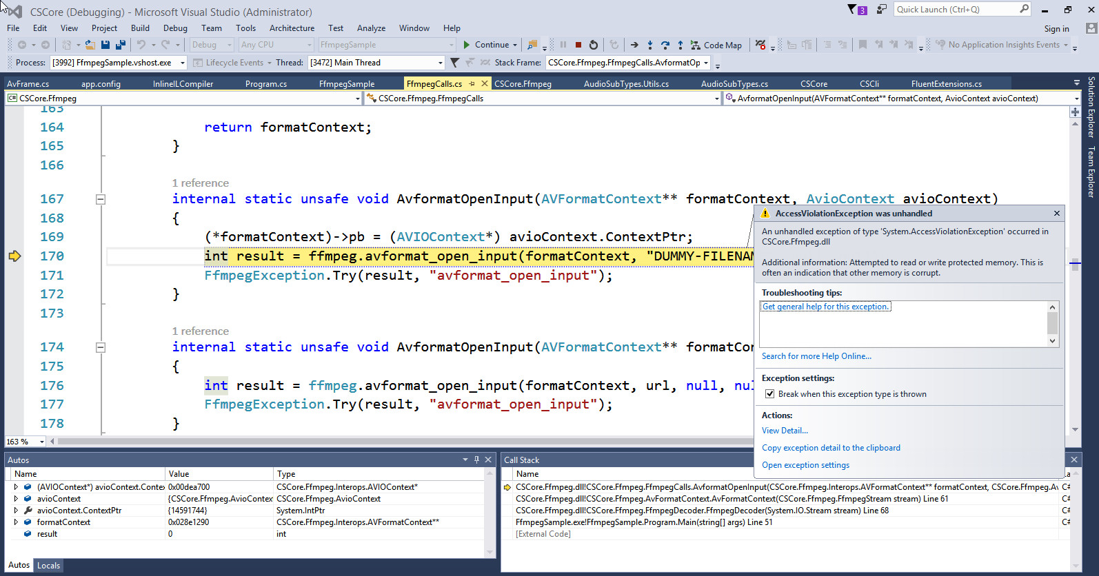 Is it possible to compile cscore for .NetFramework 2/3? · Issue #242 · filoe/cscore · GitHub