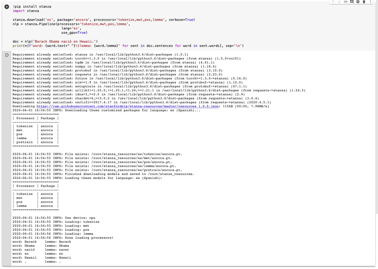 Spacy.prefer_gpu() has conflict with Stanza use_gpu · Issue #337 · stanfordnlp/stanza · GitHub
