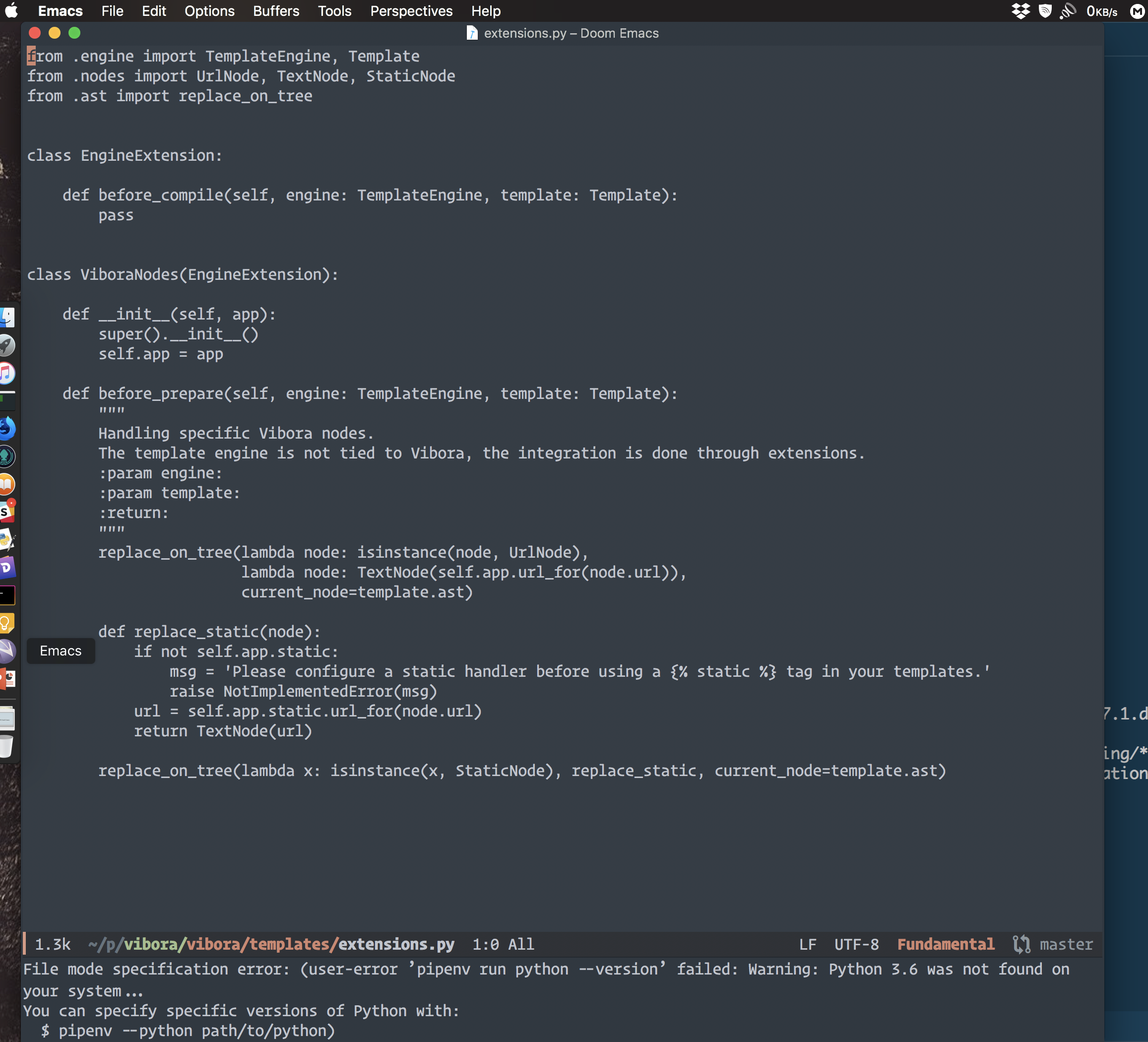 Problems with setting pyenv version automatically (develop branch) · Issue #736 · doomemacs ...