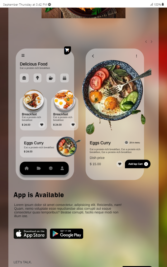 GitHub - mhmadrashd/Taste: This website was built from scratch without ...