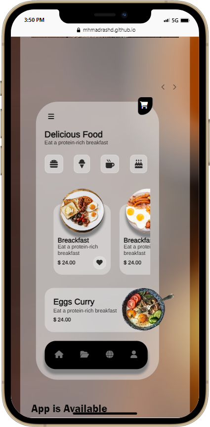 GitHub - mhmadrashd/Taste: This website was built from scratch without ...