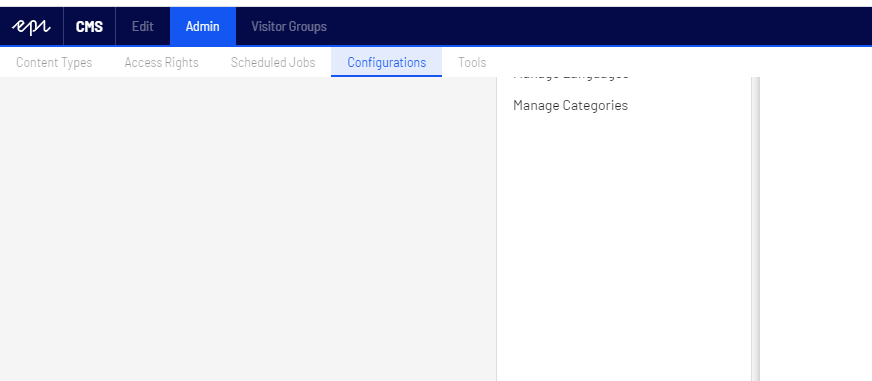 Top Menu Bar Overflow In Admin Section · Issue 42 · Episerver Netcore Preview · Github