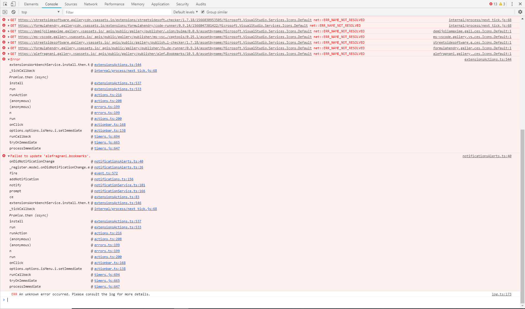 Faild to install or update extension · Issue #81291 · microsoft/vscode ...