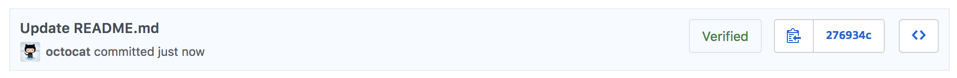 Git Commits Done In The Web Ui Are Automatically Signed On Ghes And Ghae · Issue 331 · Github 7189