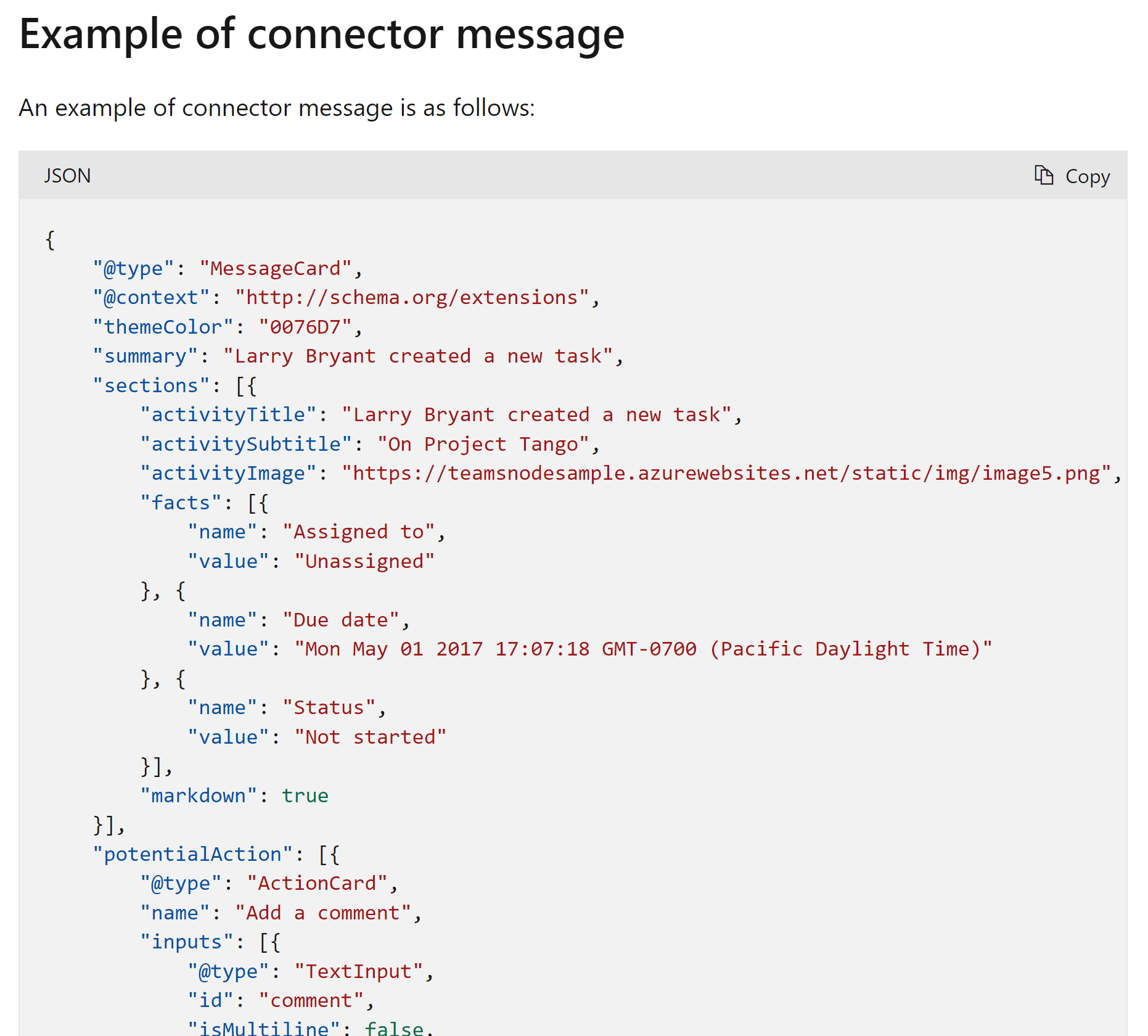 So Confused - I thought Message Cards were Deprecated! · Issue #5706 ...