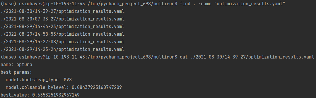 How to save Optuna's best hyperparameters · Issue #167 · ashleve/lightning-hydra-template · GitHub