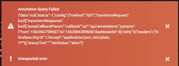 Grafana query error · Issue #17878 · grafana/grafana · GitHub