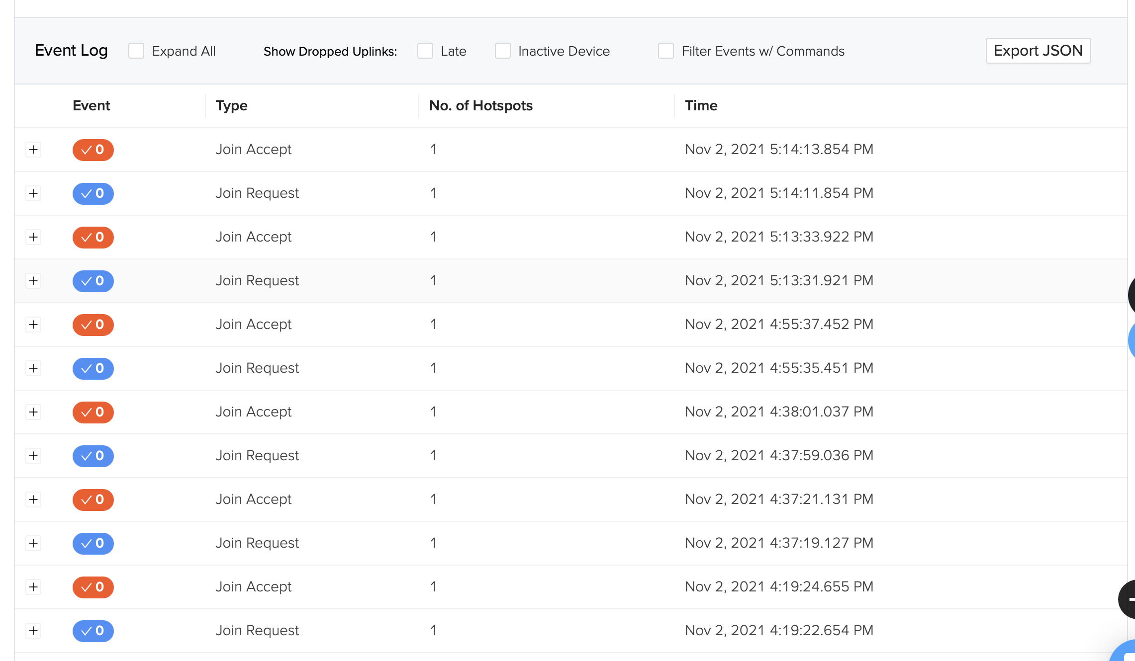 Join Accept Not Receiving By Device · Issue #491 · helium/router · GitHub