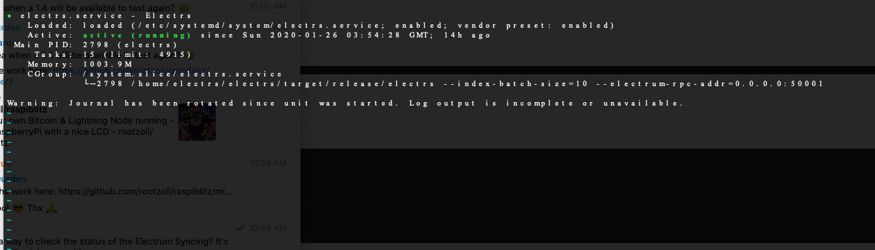 [REQ] Electrum Server · Issue #123 · raspiblitz/raspiblitz · GitHub