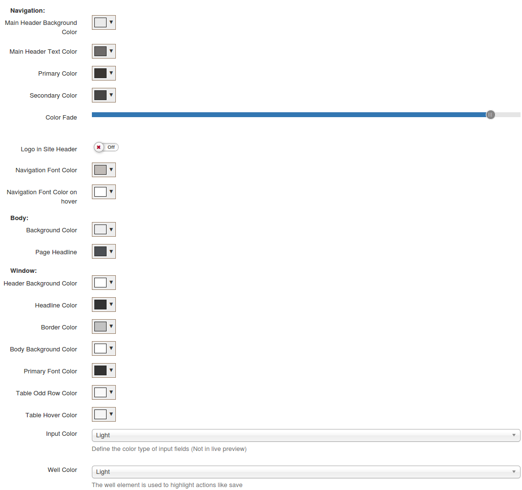 Standardize colors to improve theming · Issue #7087 · glpi-project/glpi ...