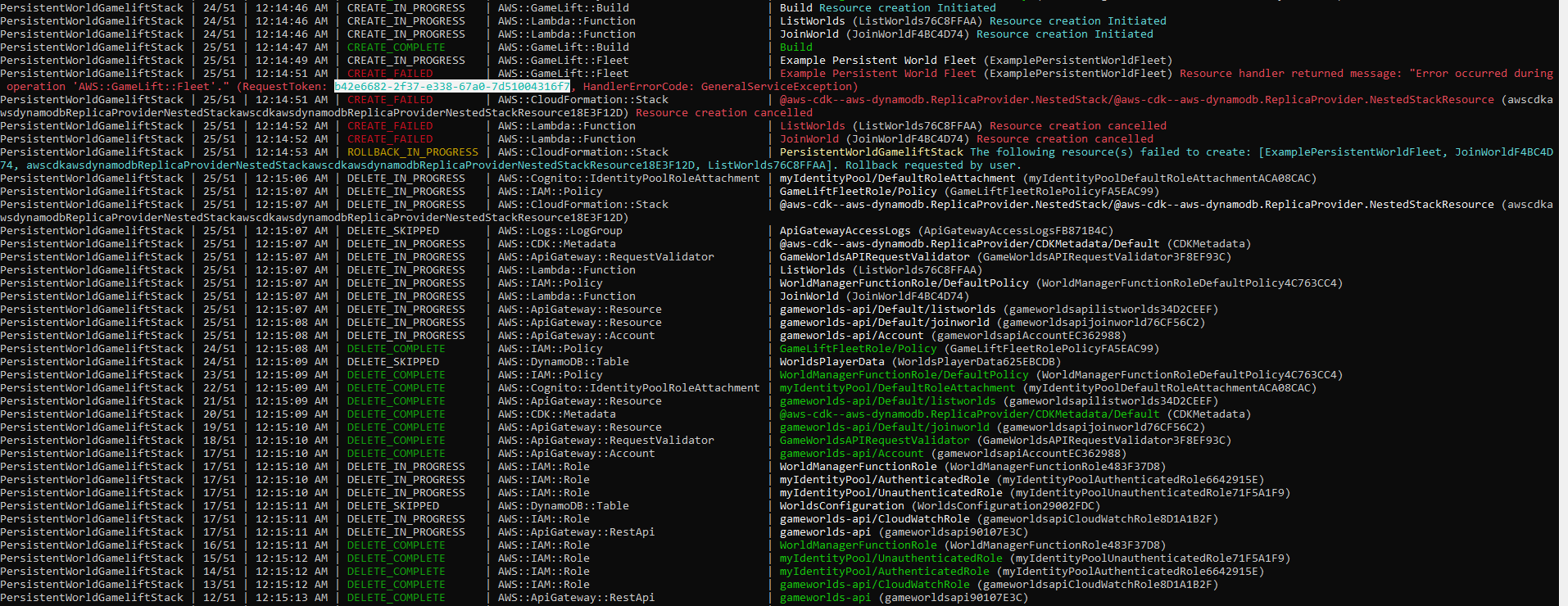 Error creating fleet when doing cdk deploy. Incorrect ec2InstanceType · Issue #1 · aws-solutions ...