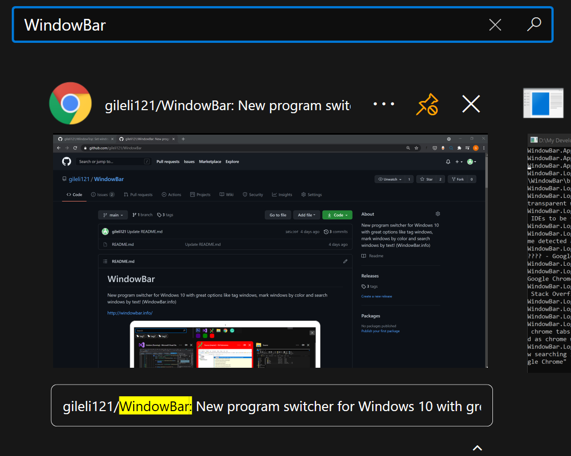 New utility proposal: WindowBar. · Issue #13848 · microsoft/PowerToys · GitHub