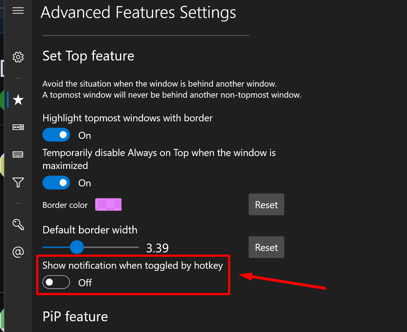 Deactivate Notification · Issue #311 · WindowTop/WindowTop-App · GitHub