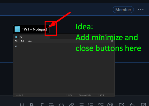 Add minimize & close button to PIP view · Issue #319 · WindowTop/WindowTop-App · GitHub