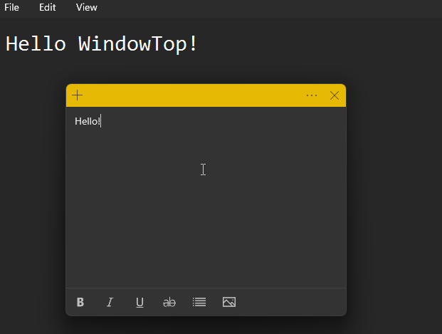 GitHub - WindowTop/WindowTop-App: Set window on top, make it dark, transparent and more