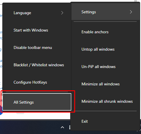 PIP with chrome never remembers any settings. · Issue #327 · WindowTop/WindowTop-App · GitHub