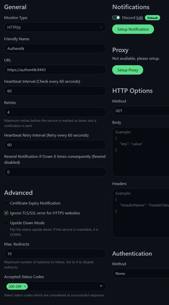Authentik: Client network socket disconnected before secure TLS connection was established ...