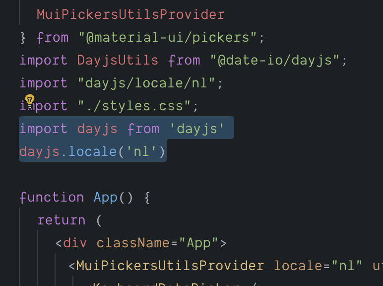 Localization in combination with MuiPickersUtilsProvider seems to be broken · Issue #670 ...