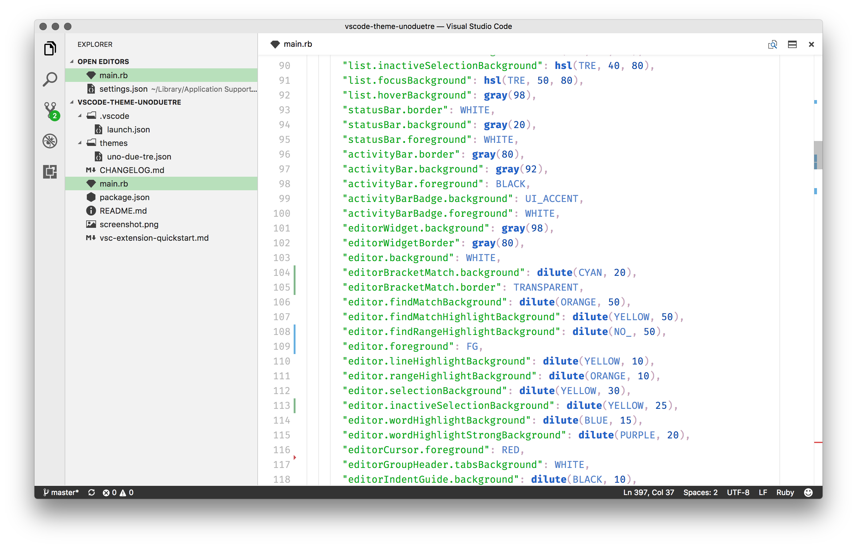 Please support custom titlebar border on Mac · Issue #30020 · microsoft/vscode · GitHub