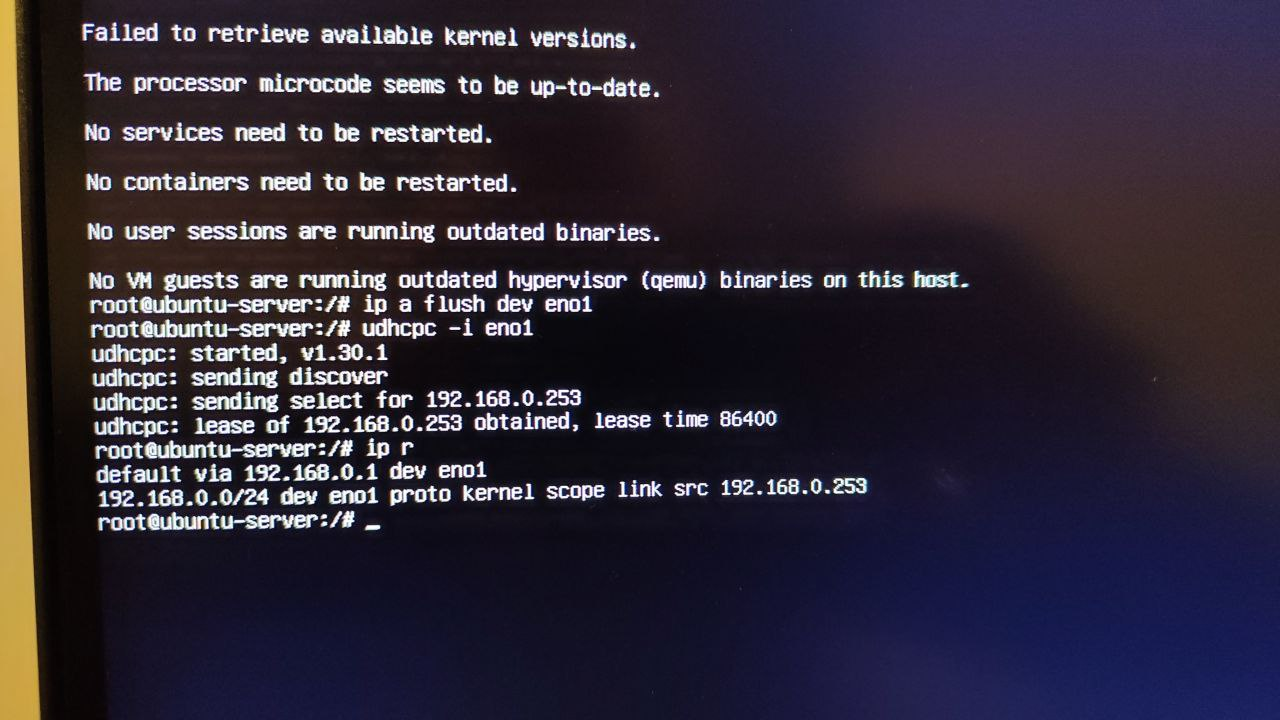 Booting stops at network bootstrap - no route with default gateway · Issue #1927 · threefoldtech ...