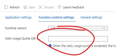 Cannot set daily usage quota in initial ARM template deployment · Issue ...