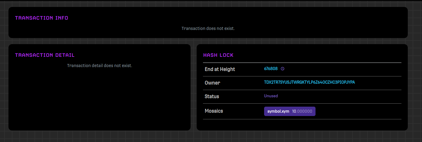 Details for partial transaction not presented · Issue #1105 · symbol/explorer · GitHub