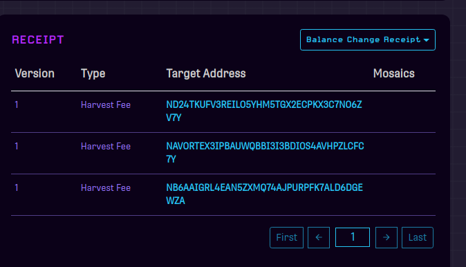 Block receipts / account view - mosaics and amounts not visible · Issue #1108 · symbol/explorer ...