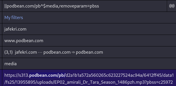podbean.com · Issue #145690 · AdguardTeam/AdguardFilters · GitHub
