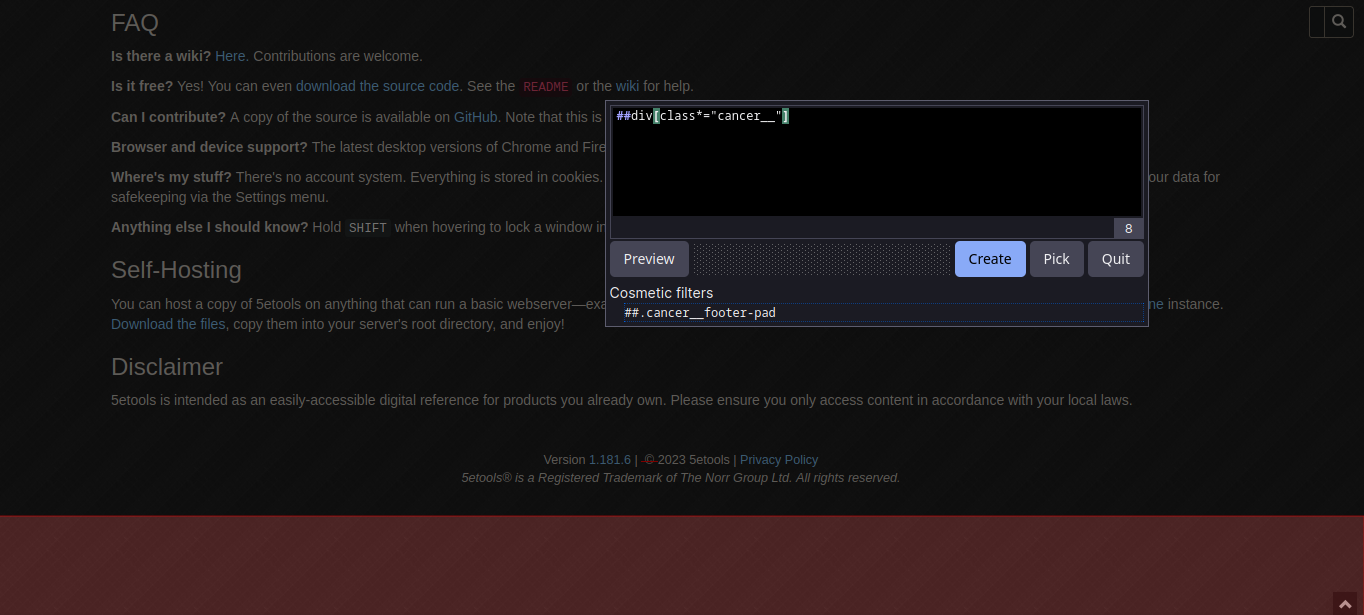 5e.tools: ads placeholder · Issue #18531 · uBlockOrigin/uAssets · GitHub