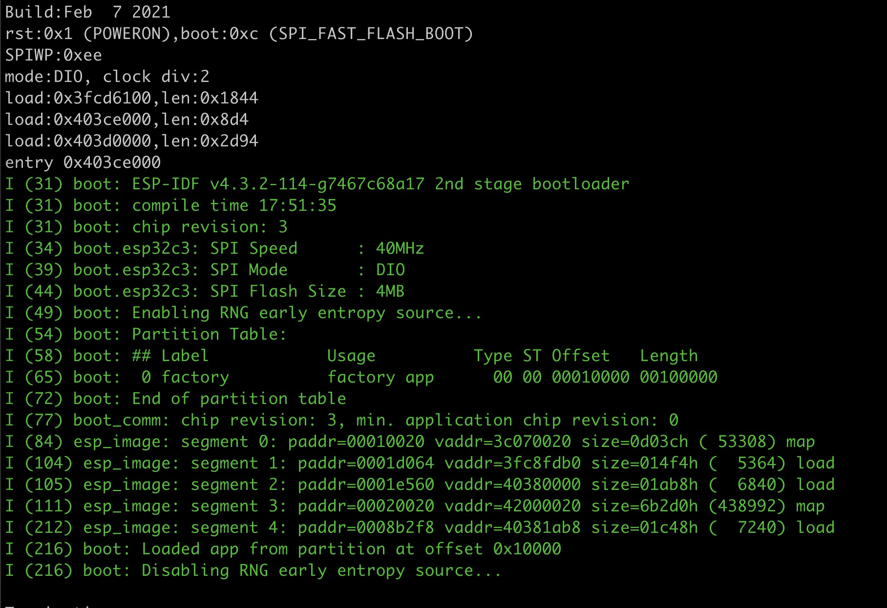 esp32c3 can not enter nsh · Issue #5298 · apache/nuttx · GitHub