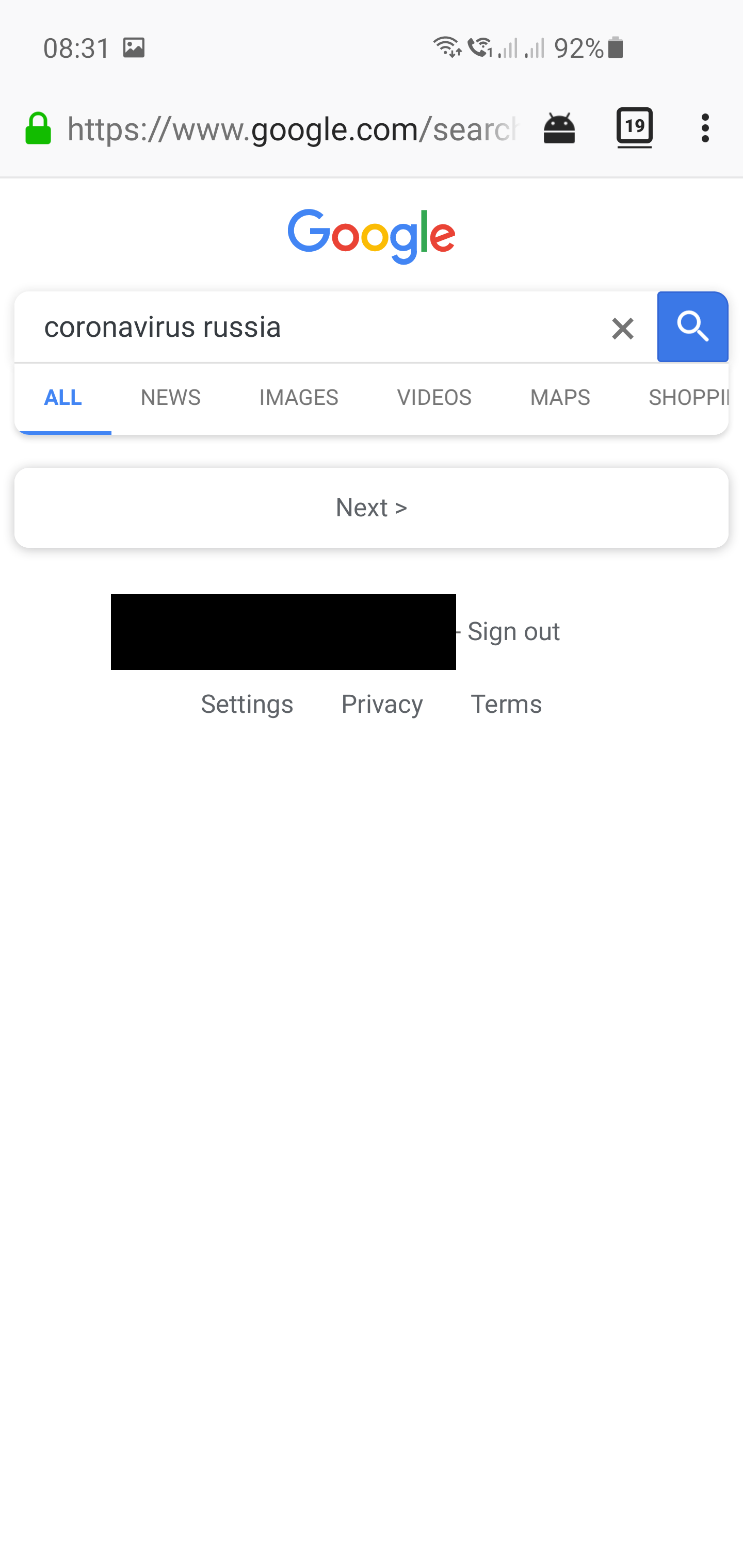 Blank Google search results Firefox Android · Issue #7267 · uBlockOrigin/uAssets · GitHub