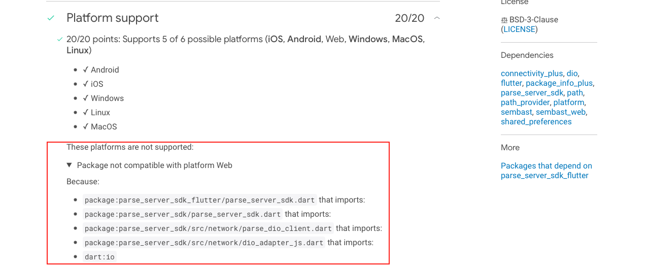 Sdk for web · Issue #781 · parse-community/Parse-SDK-Flutter · GitHub Sdk for web · Issue #781 · parse-community/Parse-SDK-Flutter · GitHub