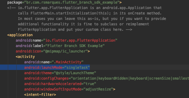 Deeplinks and multiple instances of app in Android. · Issue #42 · RodrigoSMarques/flutter_branch ...